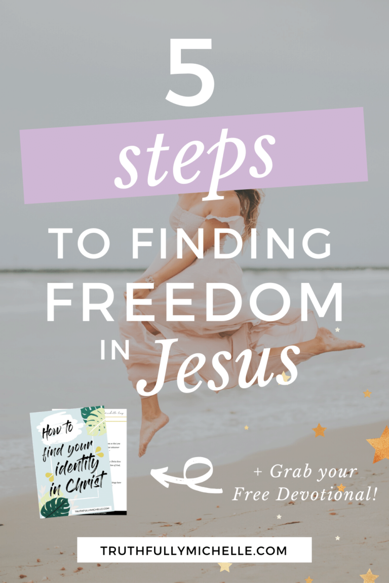 A Perfectionist's Guide to Finding Freedom in Christ | Truthfully, Michelle