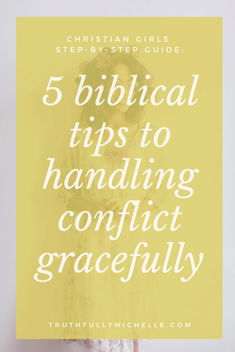 Biblical Conflict Resolution Steps and Strategies | Truthfully, Michelle