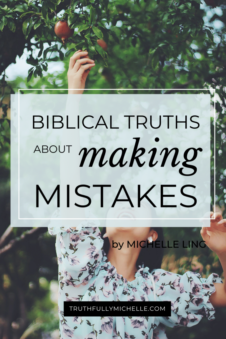 What Does God Say About Mistakes | Truthfully, Michelle