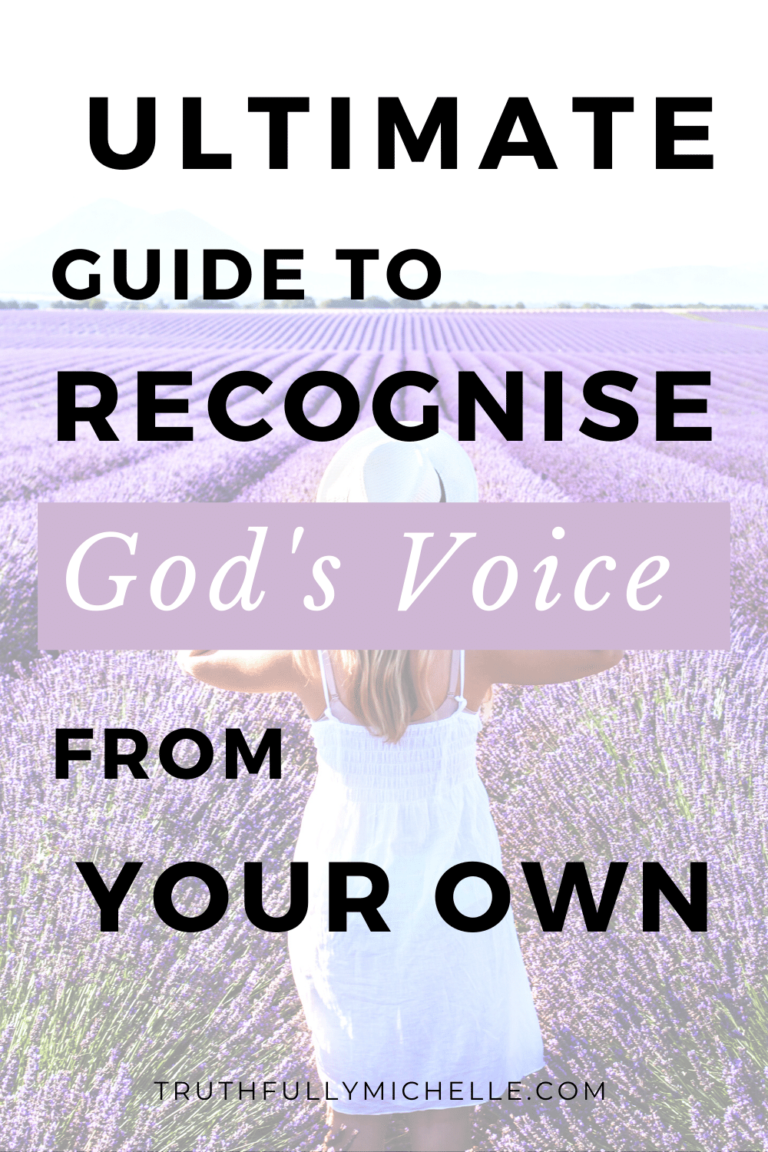 How to Discern God's Voice From Your Own | Truthfully, Michelle