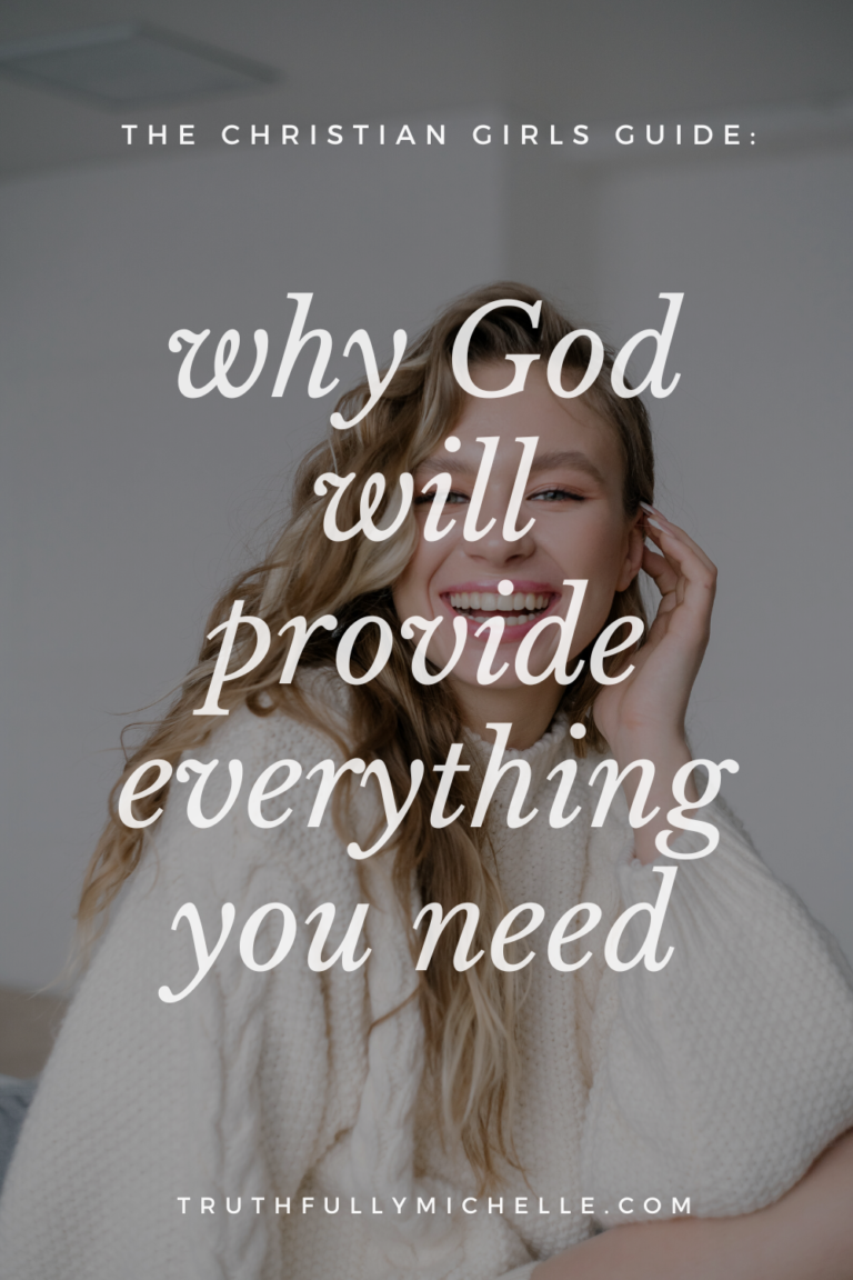 How God Will Provide All of Your Needs | Truthfully, Michelle