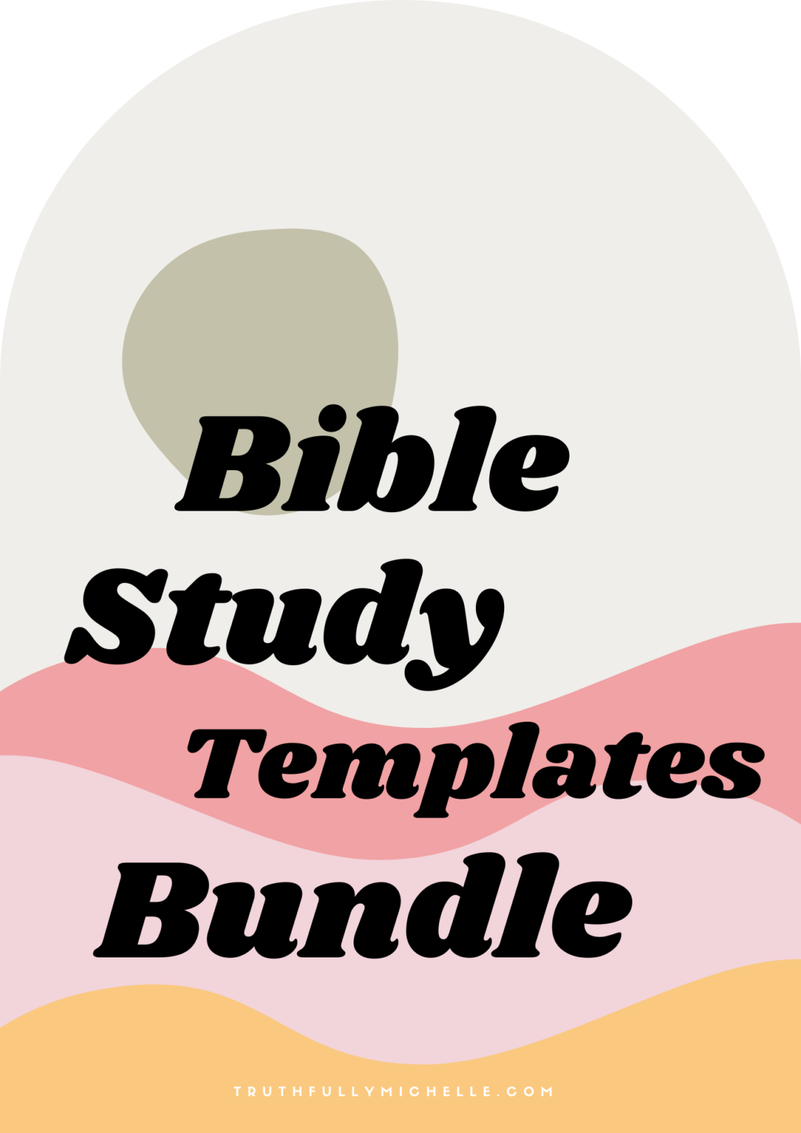 The Ultimate Printable Bible Study Planner Template Bundle