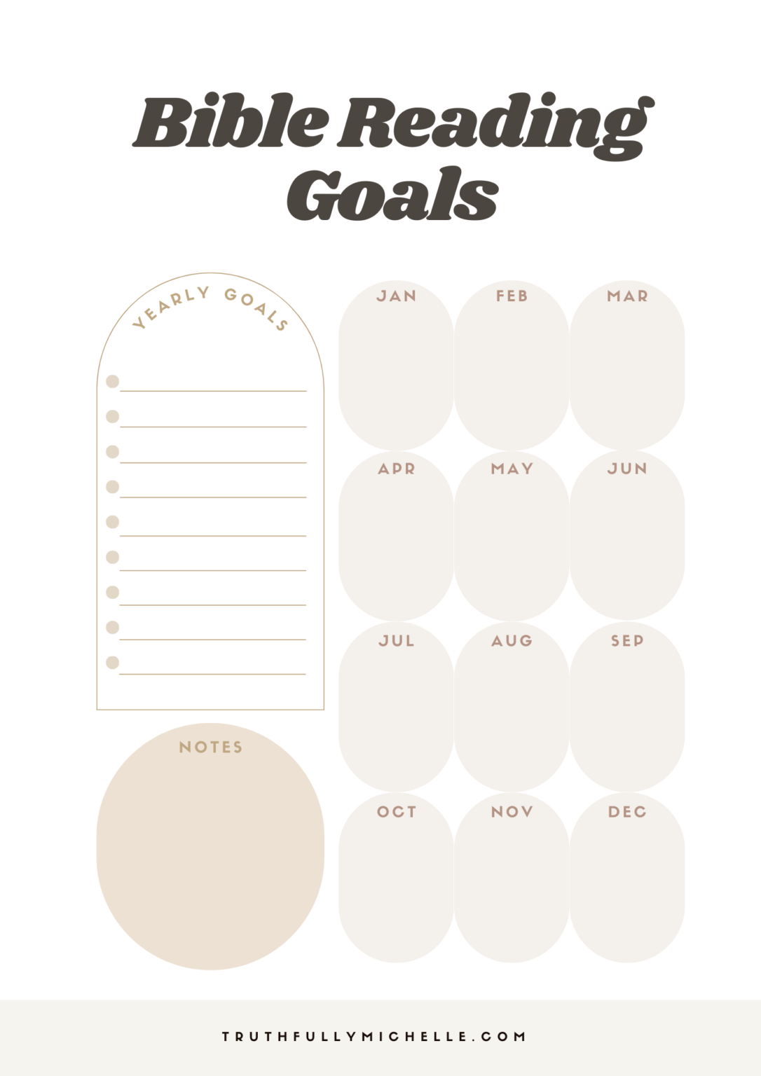 The Ultimate Printable Bible Study Planner Template Bundle